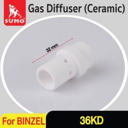Gas Diffuser (Ceramic) 32mm 36KD - บริษัท สยาม โกลบอล กรุ๊ป จำกัด